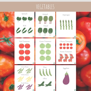 Vegetable Stand Dramatic Play Printable-pretend Play Farmers Market ...
