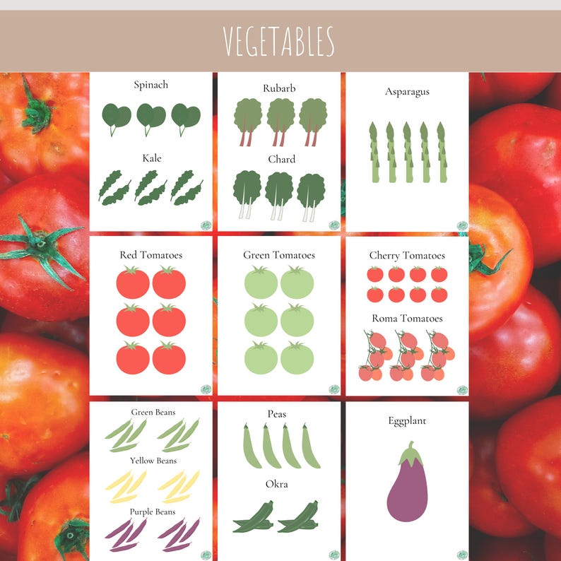 Vegetable Stand Dramatic Play Printable-pretend Play Farmers Market ...