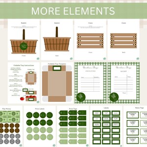 Garden Shop Dramatic Play Printable-kids Spring Gardening Store Pretend ...