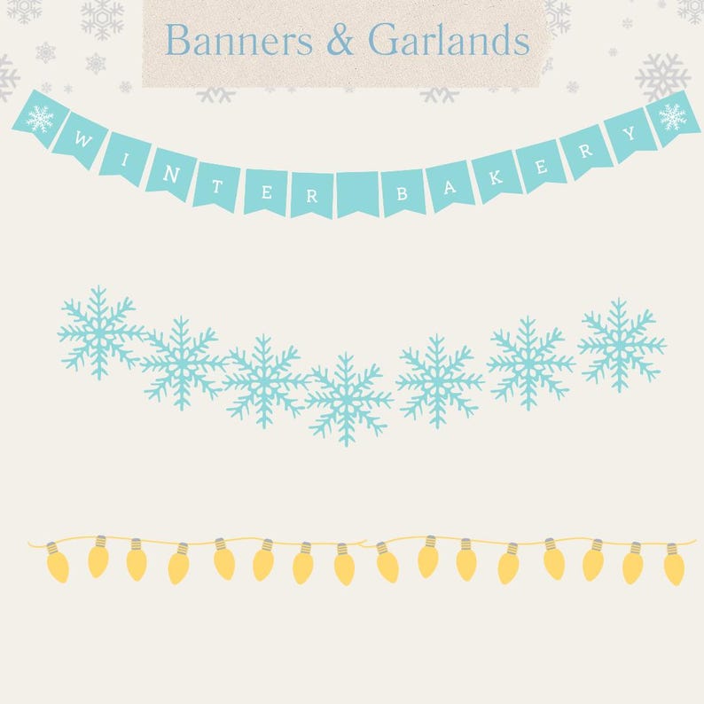 Winter Bakery Dramatic Play Printable-winter Shop Pretend Play ...