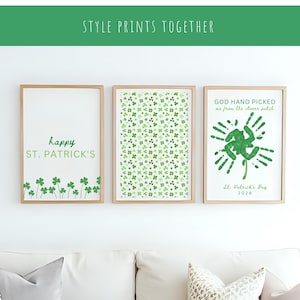 Christian St Patricks Handprint Craft Bundle Printables 2026-bible ...