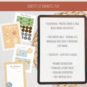 Fall Pie Bakery Dramatic Play Printable-Thanksgiving Autumn Build A Pie ...