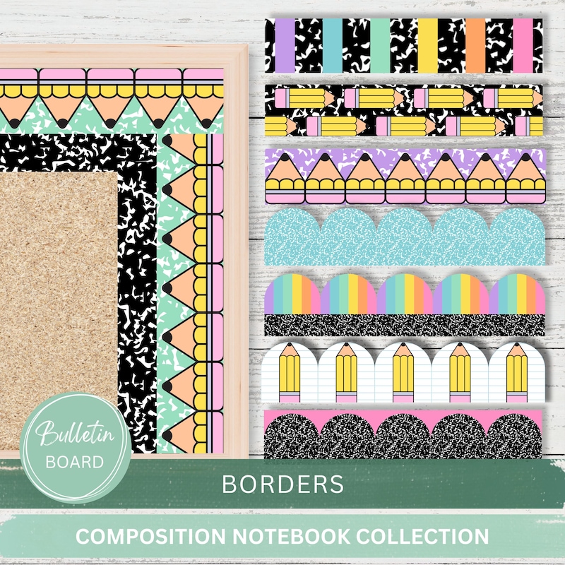 Pink Class Borders - Etsy