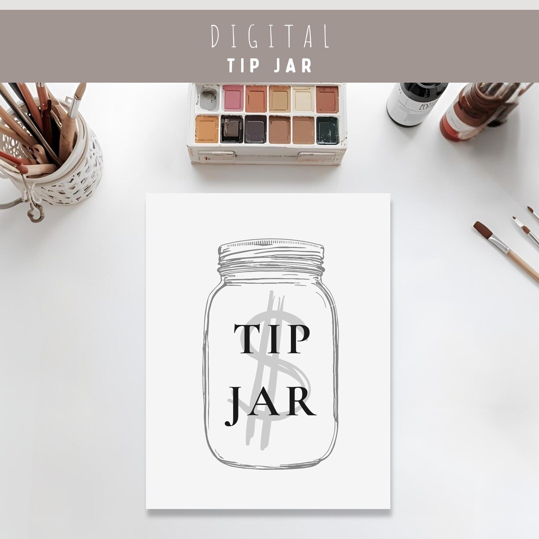 Digital Tip Jar for Marla Drew Designs - Etsy