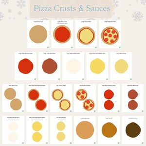 Pizza Shop Dramatic Play Kit Digital Download-preschool Pretend Play ...