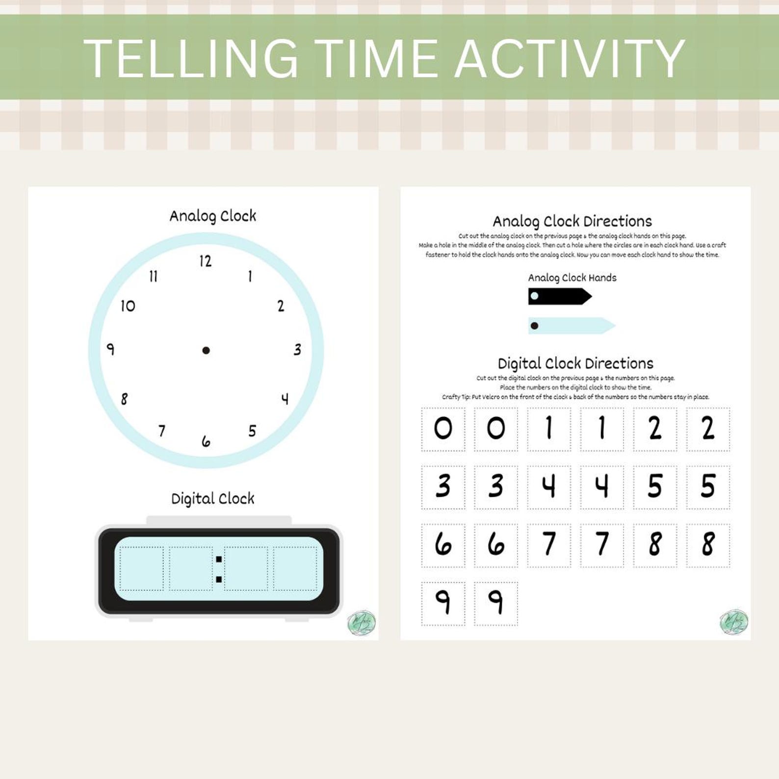 Kids Daily Calendar & Weather Journal Printable Prek to 3rd Grade ...