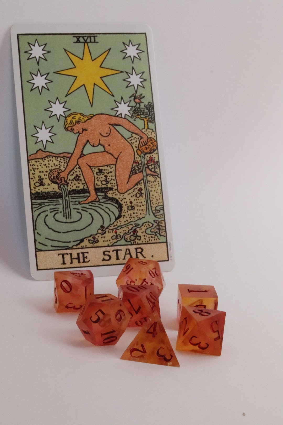 The Star Dnd Handmade Sharp Edged Dice Set (B Grade*) - Etsy