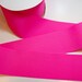 Wide Pink Ribbon Offray Bright Neon Pink Grosgrain Ribbon 3 | Etsy