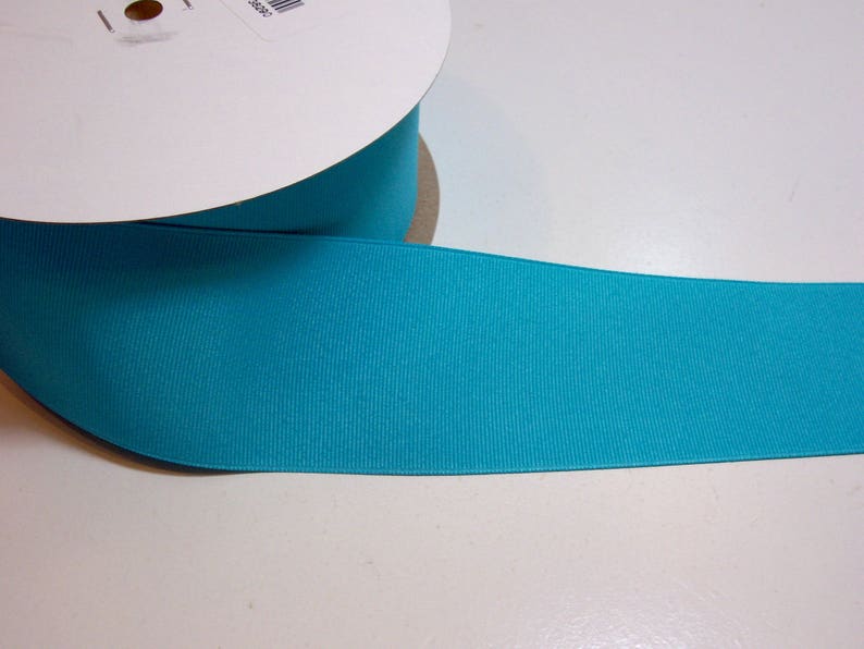 Blue Ribbon, Offray Turquoise Blue Grosgrain Ribbon 2 1/4 Inches Wide X ...