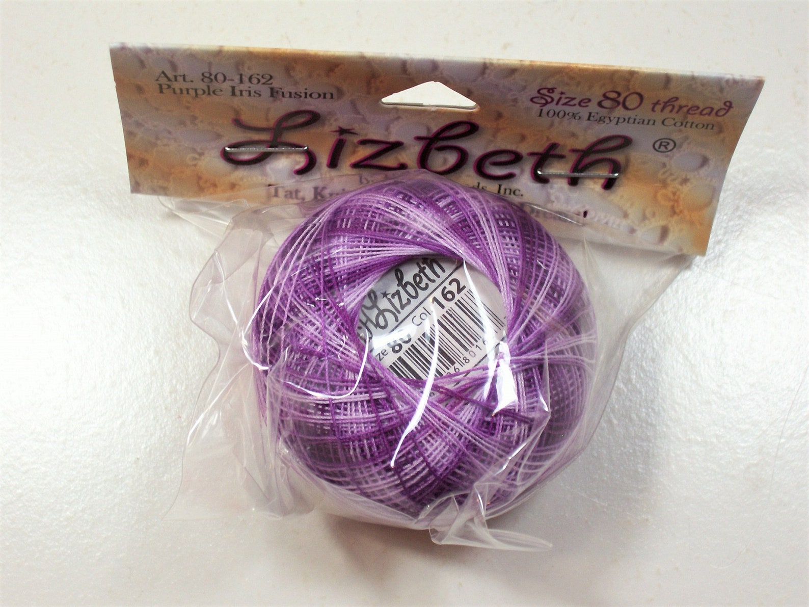 Purple Tatting Thread Lizbeth Cotton Crochet Thread Purple - Etsy