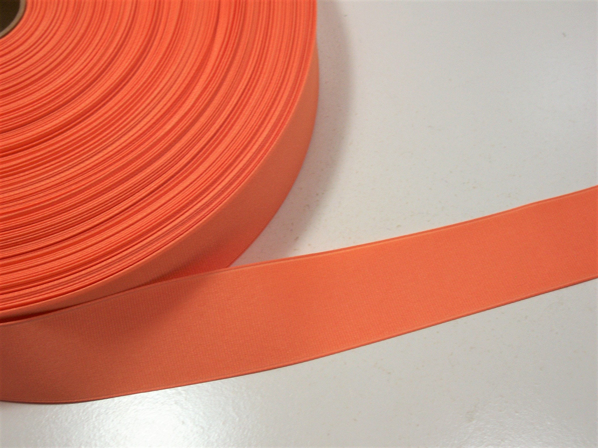 Orange Ribbon Apricot Orange Grosgrain Ribbon 1 1/2 inches | Etsy