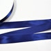 Navy Blue Ribbon, Single-face Light Navy Blue Satin Ribbon 7/8 Inch X ...