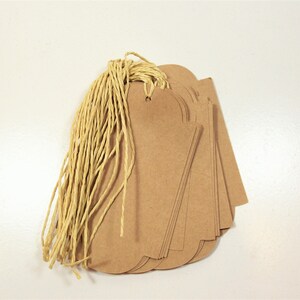 Christmas Gift Tags Set of 16 Paper Craft Tags merry & - Etsy