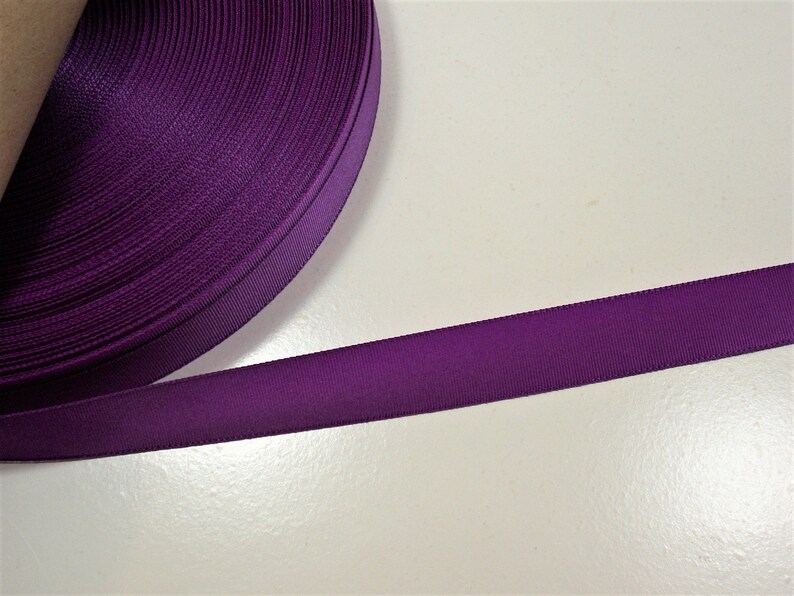 Purple Ribbon Purple Grosgrain Ribbon 3/4 inch wide x 10 | Etsy