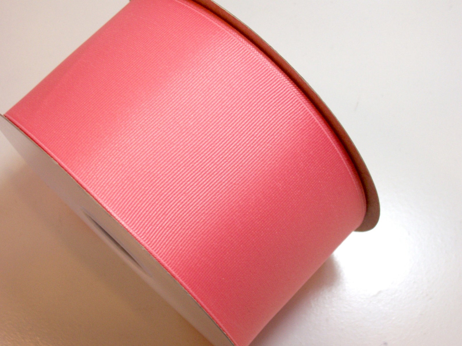 Wide Coral Ribbon Offray Dark Coral Grosgrain Ribbon 3 Inches - Etsy