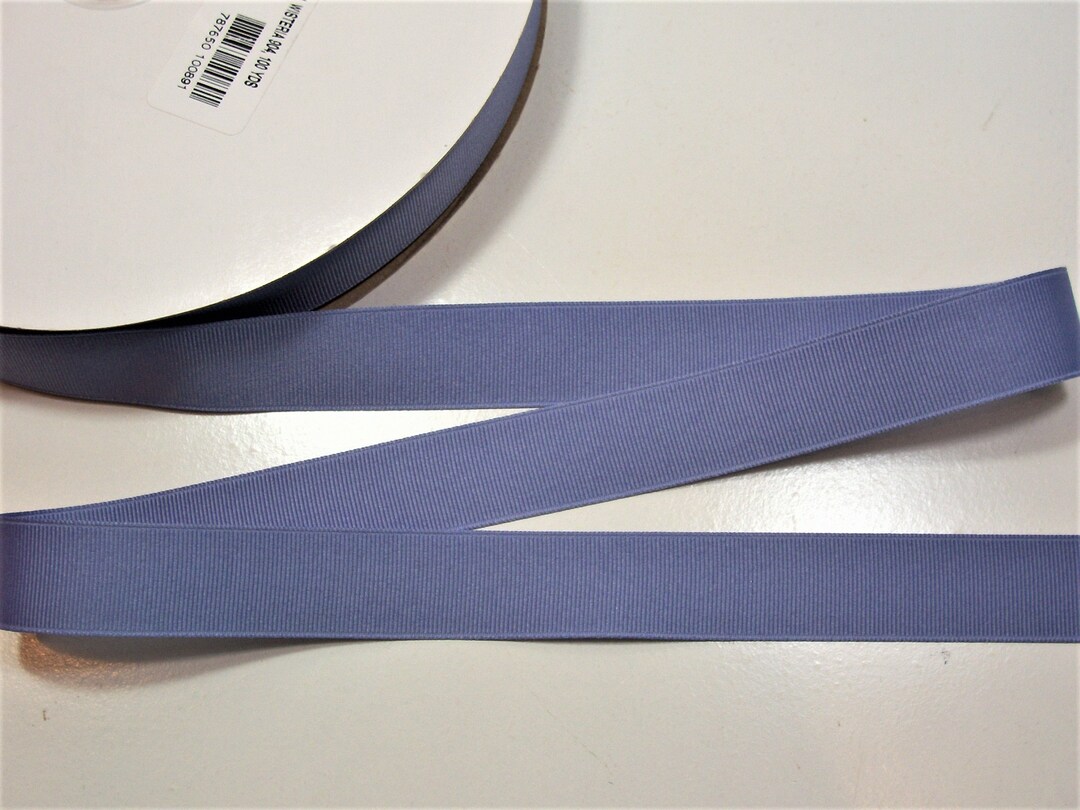 Blue Ribbon, Wisteria Grosgrain Ribbon 7/8 Inch Wide X 10 Yards, Schiff ...