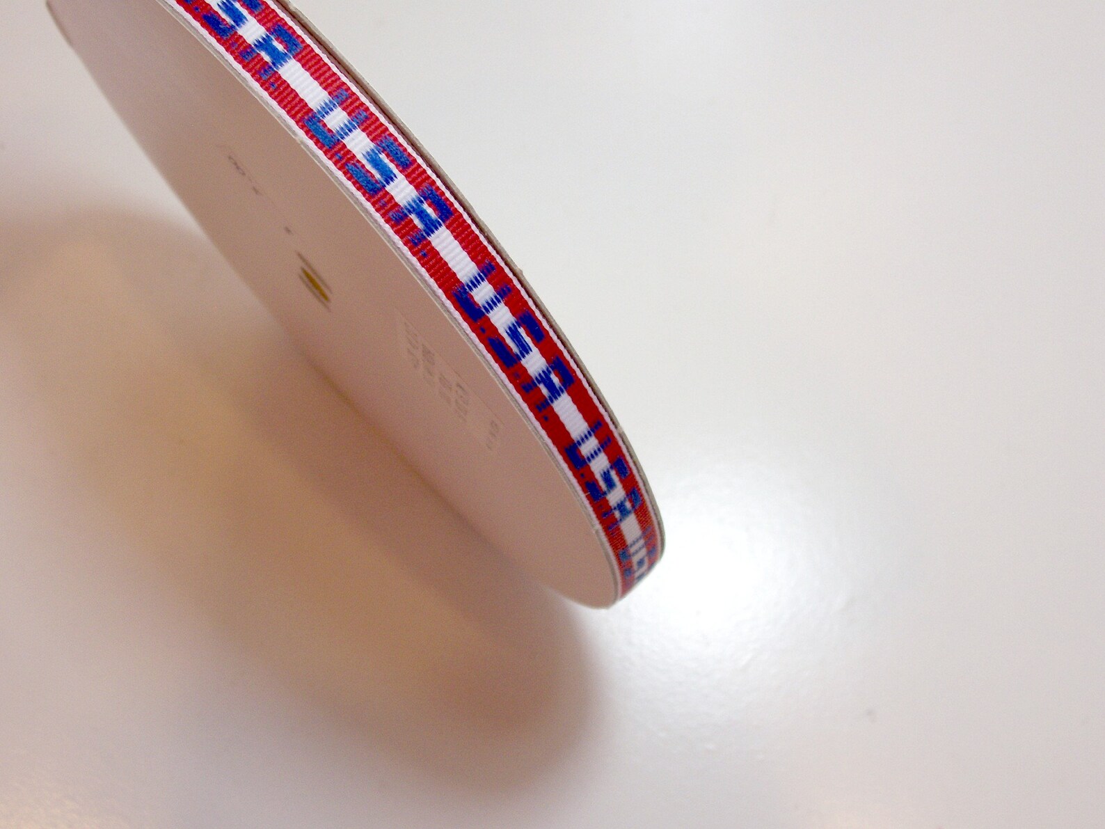 USA Ribbon, Red, White, and Blue USA Embroidered Ribbon 3/8 Inch X 10 ...
