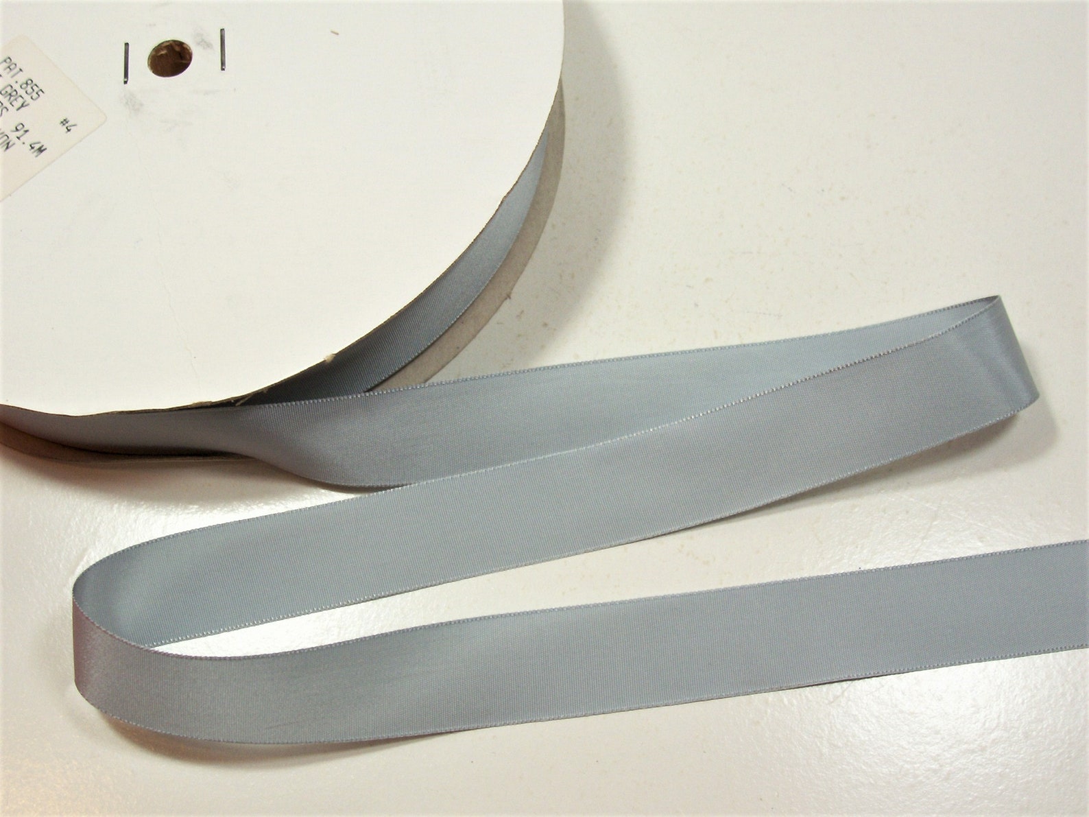 Gray Ribbon Schiff Light Grey Ribbon 7/8 inch wide x 100 | Etsy