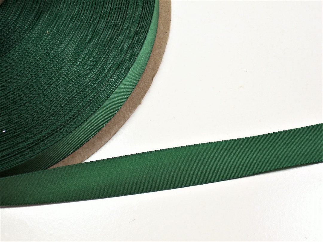 Green Ribbon, Green Grosgrain Ribbon 3/4 Inch Wide X 10 Yards, Nylon ...