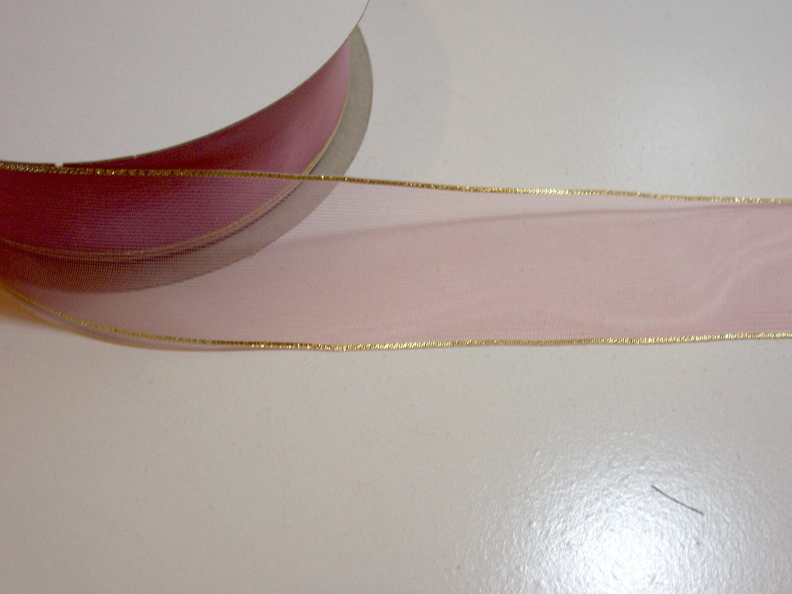 Sheer Pink Ribbon Rose Pink Organza Ribbon 1 1/2 Inches Wide - Etsy