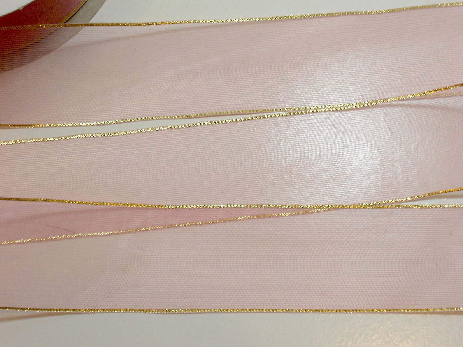 Sheer Pink Ribbon Rose Pink Organza Ribbon 1 1/2 Inches Wide - Etsy
