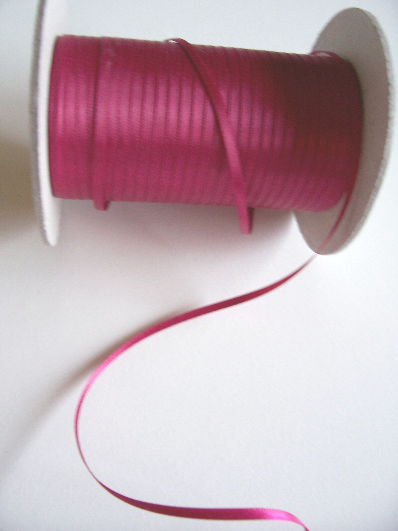 Burgundy Red Ribbon Double-sided Burgundy Satin Ribbon 1/8 | Etsy