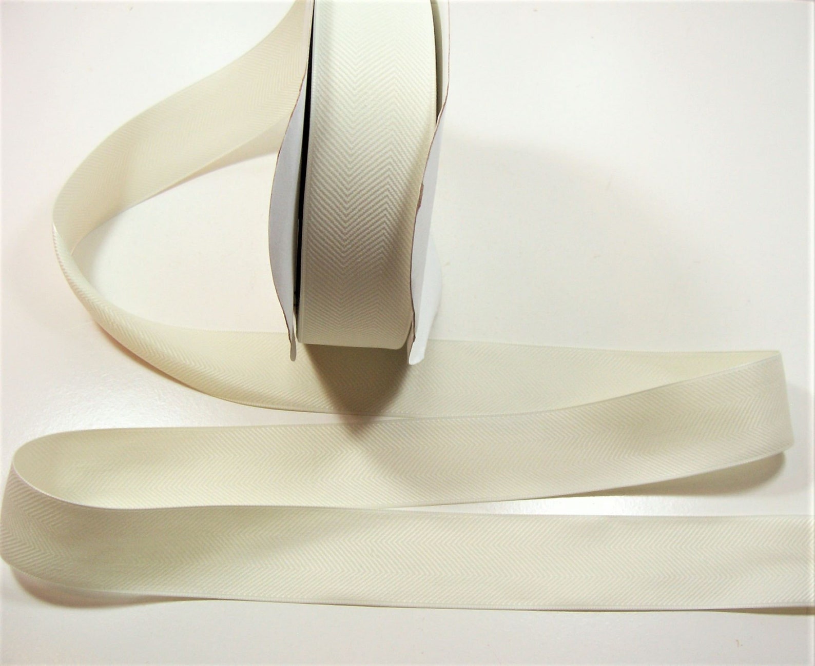 White Twill Tape Antique White Herringbone Twill Tape Ribbon - Etsy