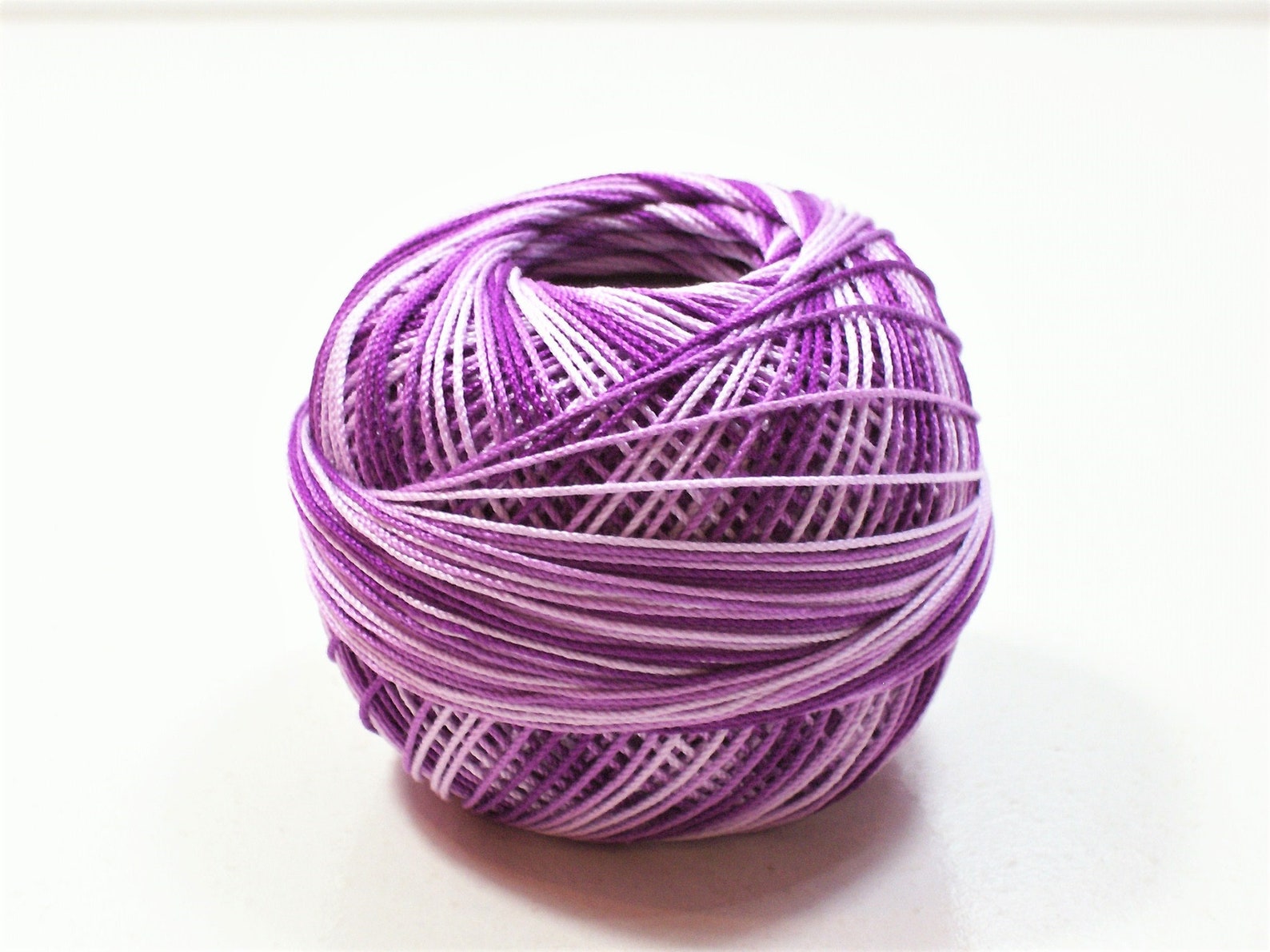 Purple Tatting Thread Lizbeth Cotton Crochet Thread Purple - Etsy