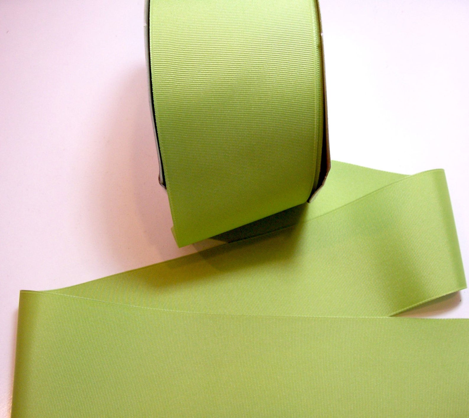 Wide Green Ribbon Offray Kiwi Green Grosgrain Ribbon 3 Inches | Etsy