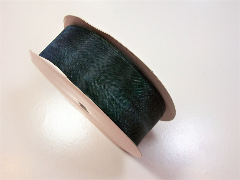 Sheer Ombre Ribbon, Blue, Green, and Pink Organza Ribbon 1 1/2 Inches ...