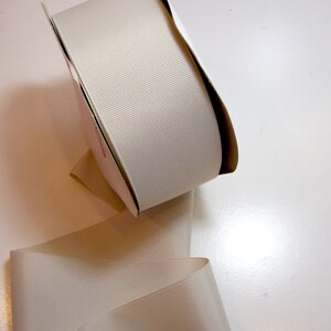 Gray Beige Ribbon Offray Cool Khaki Grosgrain Ribbon 2 1/4 - Etsy