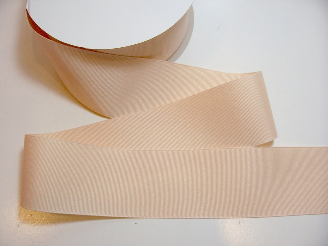 Peach Ribbon, Light Peach Grosgrain Ribbon 2 1/4 Inches Wide X 10 Yards ...