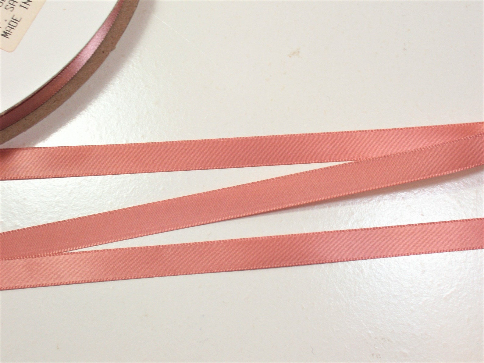 Orange Ribbon Terra Cotta Satin Ribbon Single-faced 3/8 Inch - Etsy