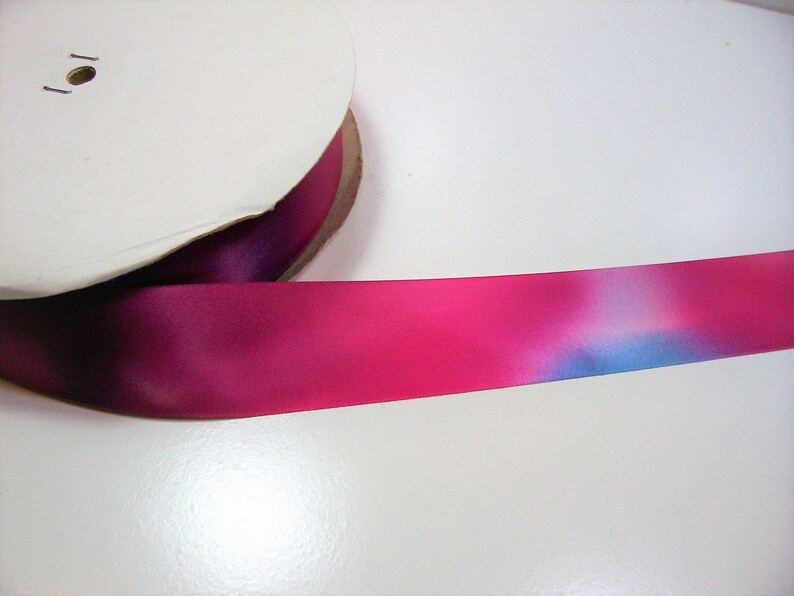 Rainbow Ribbon Single-Faced Rainbow Satin Ribbon 1 1/2 inches | Etsy