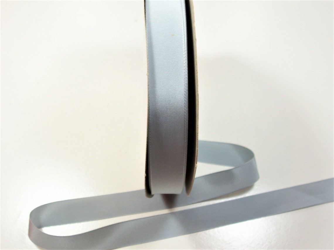 Gray Ribbon Schiff Light Grey Ribbon 7/8 Inch Wide X 10 - Etsy