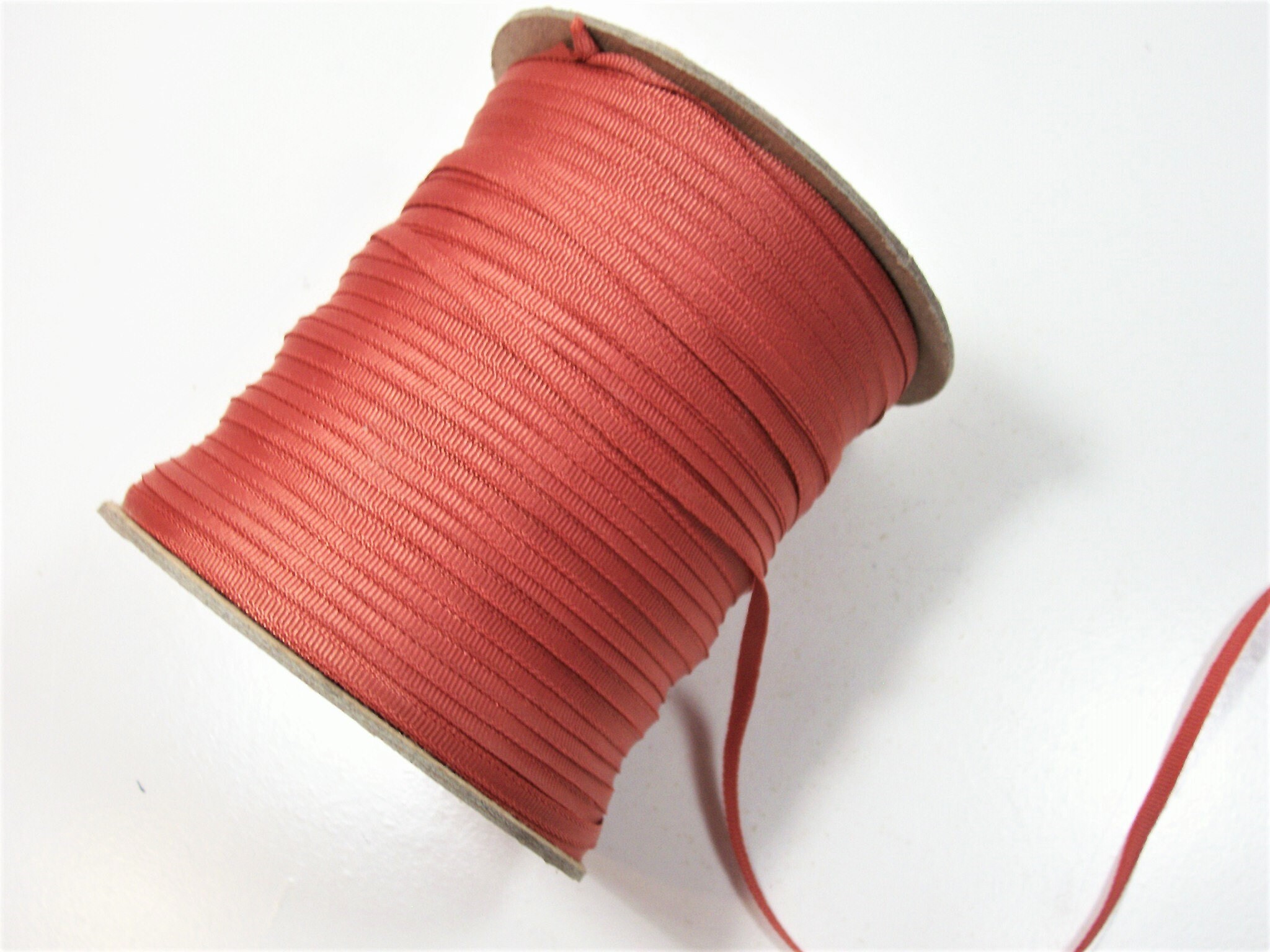 Burnt Orange Ribbon Schiff Adobe Grosgrain Ribbon 1/8 Inch | Etsy