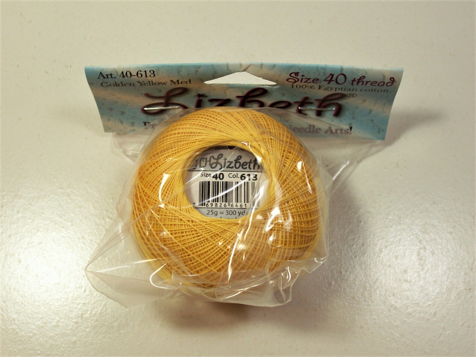 Yellow Tatting Thread Lizbeth Cotton Crochet Thread Medium - Etsy