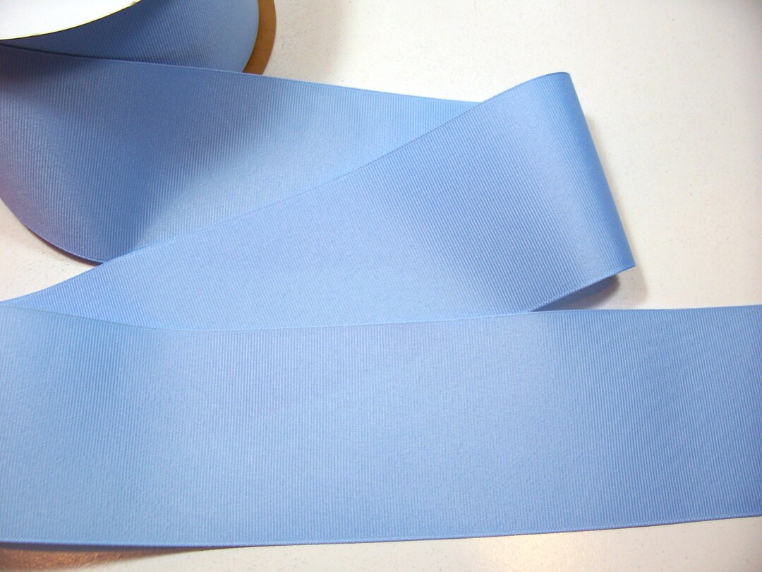 Wide Blue Ribbon, Schiff Millennium Blue Grosgrain Ribbon 3 Inches Wide ...
