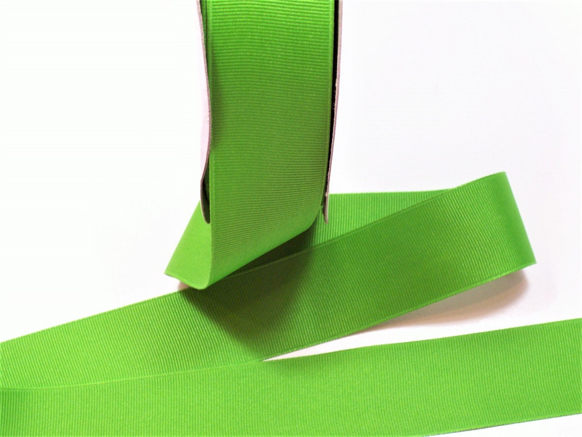 Green Ribbon Schiff Apple Green Grosgrain Ribbon 1 1/2 Inches - Etsy