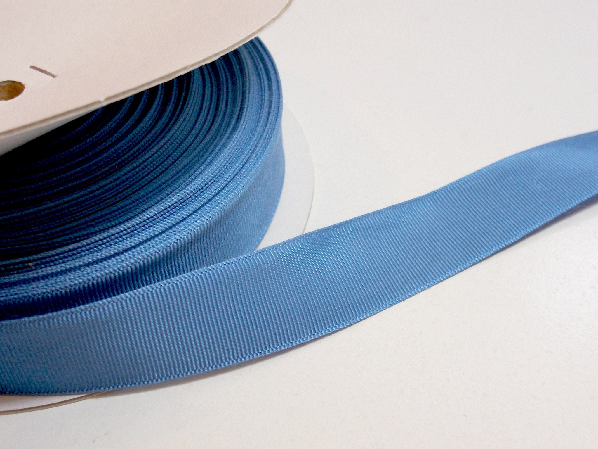 Blue Ribbon Copen Blue Grosgrain Ribbon 7/8 inch wide x 10 | Etsy