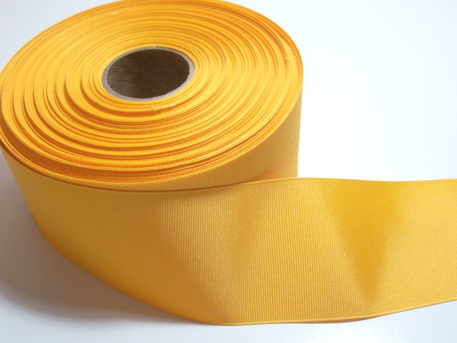 Yellow Gold Ribbon Offray Yellow Gold Grosgrain Ribbon 2 1/4 | Etsy