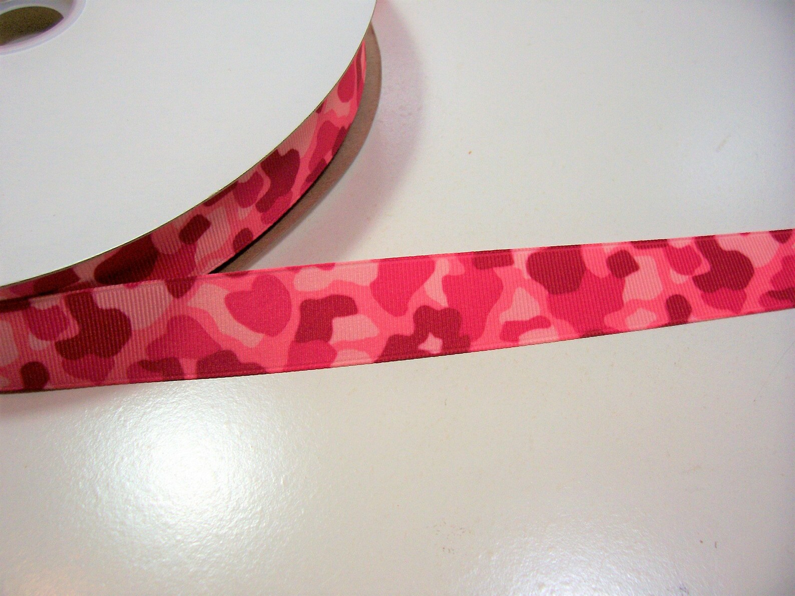 Camouflage Ribbon Pink Camouflage Grosgrain Ribbon 7/8 Inch | Etsy