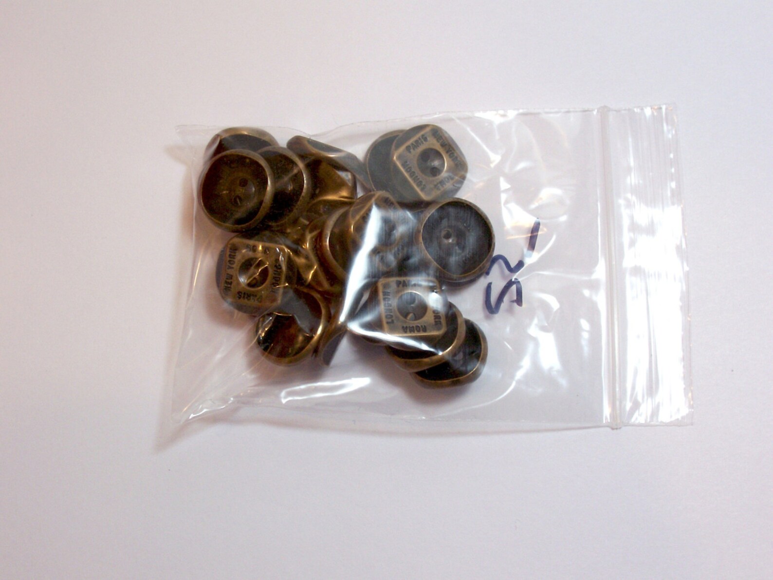 Bronze Buttons Bronzetone Metal Sewing Buttons 5/8 Inch - Etsy
