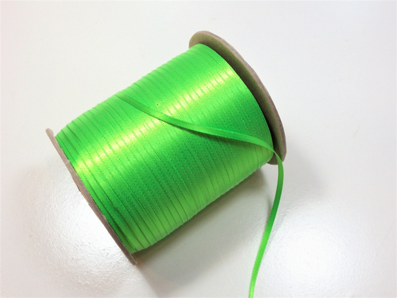 Green Ribbon Schiff Neon Green Double-faced Satin Ribbon 1/8 - Etsy