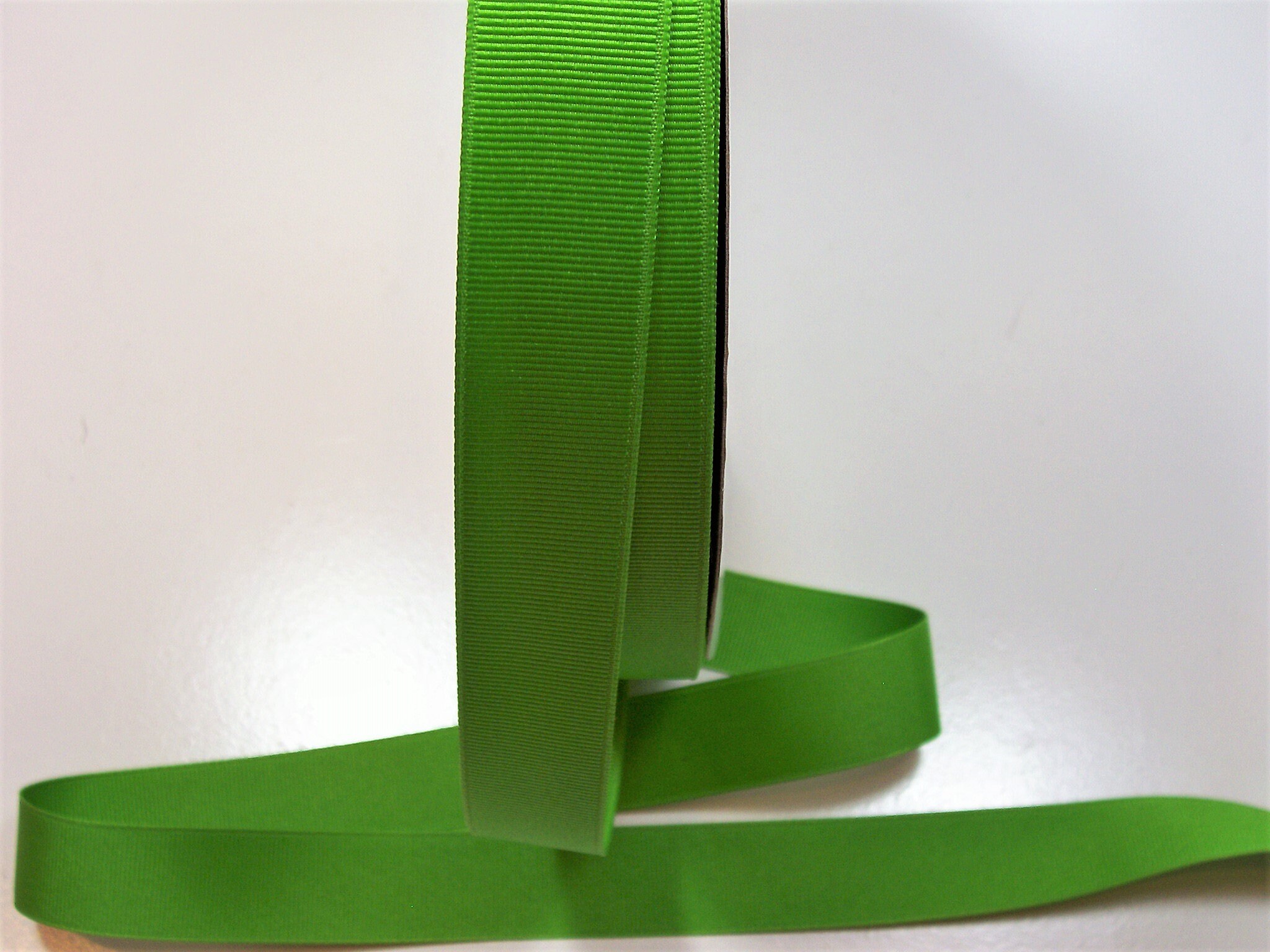 Green Ribbon Apple Green Grosgrain Ribbon 7/8 Inch Wide X 10 | Etsy