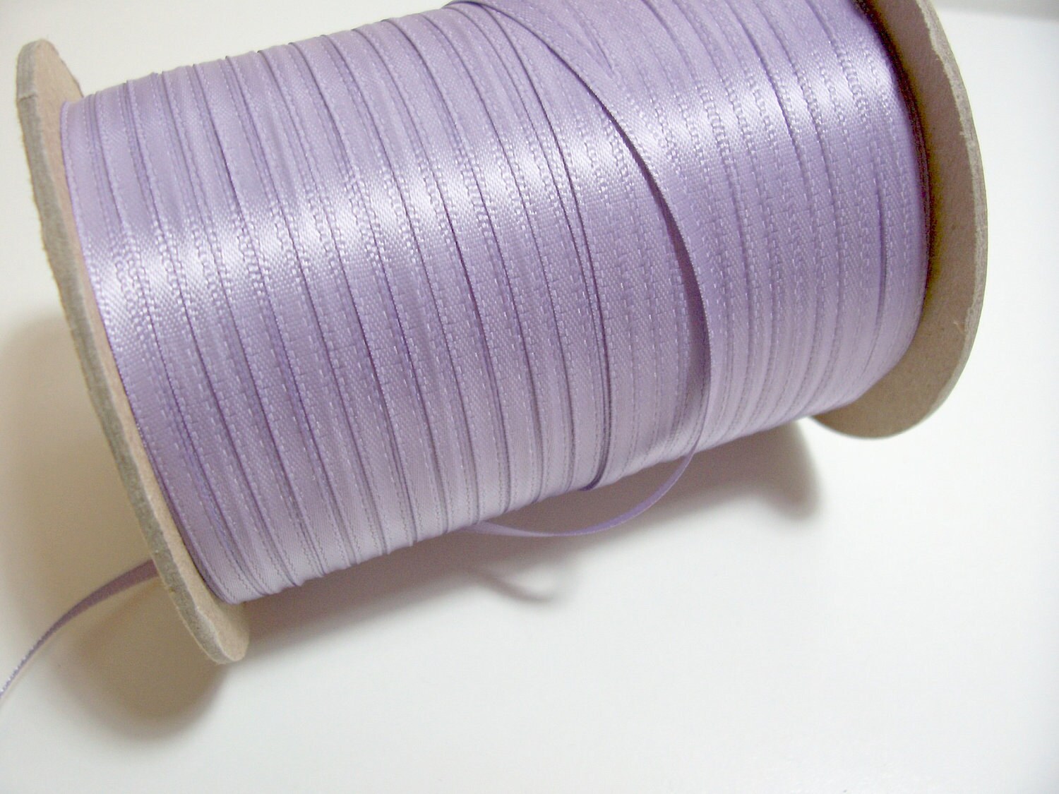 Purple Ribbon Double-sided Thistle Purple Satin Ribbon 1/8 | Etsy