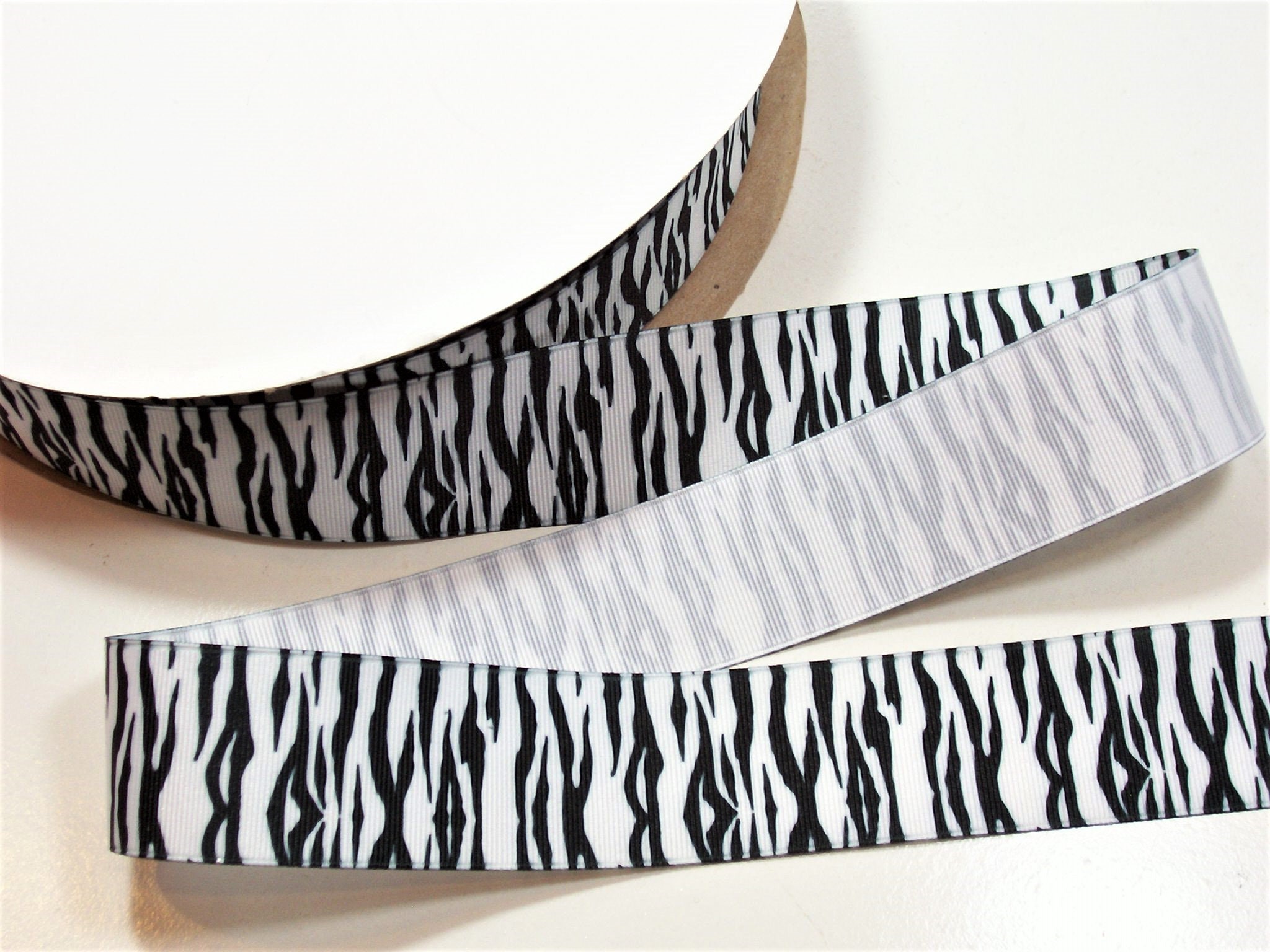 Tiger Stripe Grosgrain Ribbon