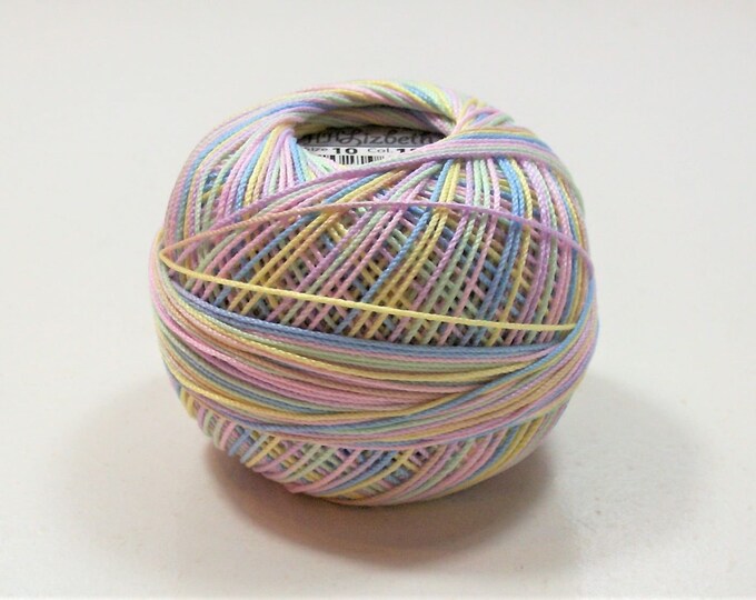 Pastel Tatting Thread, Lizbeth Cotton Crochet Thread, Pastel Petals ...
