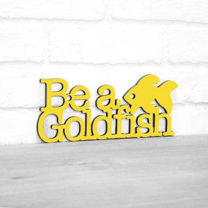 Be A Goldfish Wood Carving Wall Art, High School Teacher Football Coach ...