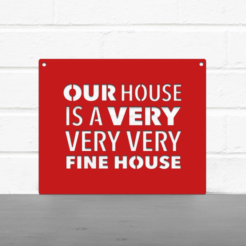 Funny House Signs - Etsy